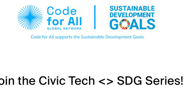Webinar: Civic Tech & SDGs: Goal #11 Sustainable… | Code for Canada